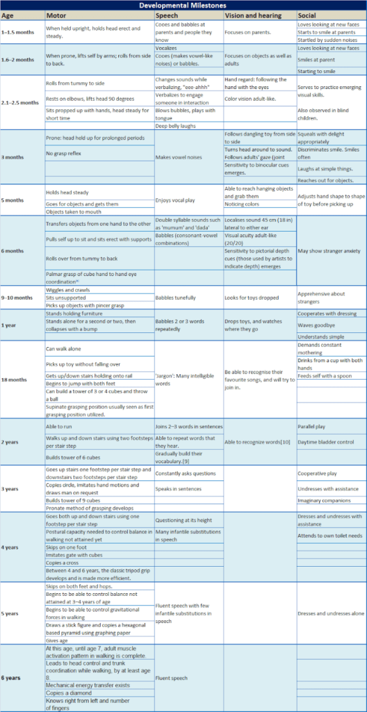 1 Year Developmental Milestones | News Tribun